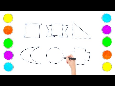 Learning to New Shape Colours for Draw,2D Shape,Easy To Draw Shapes 3D ...