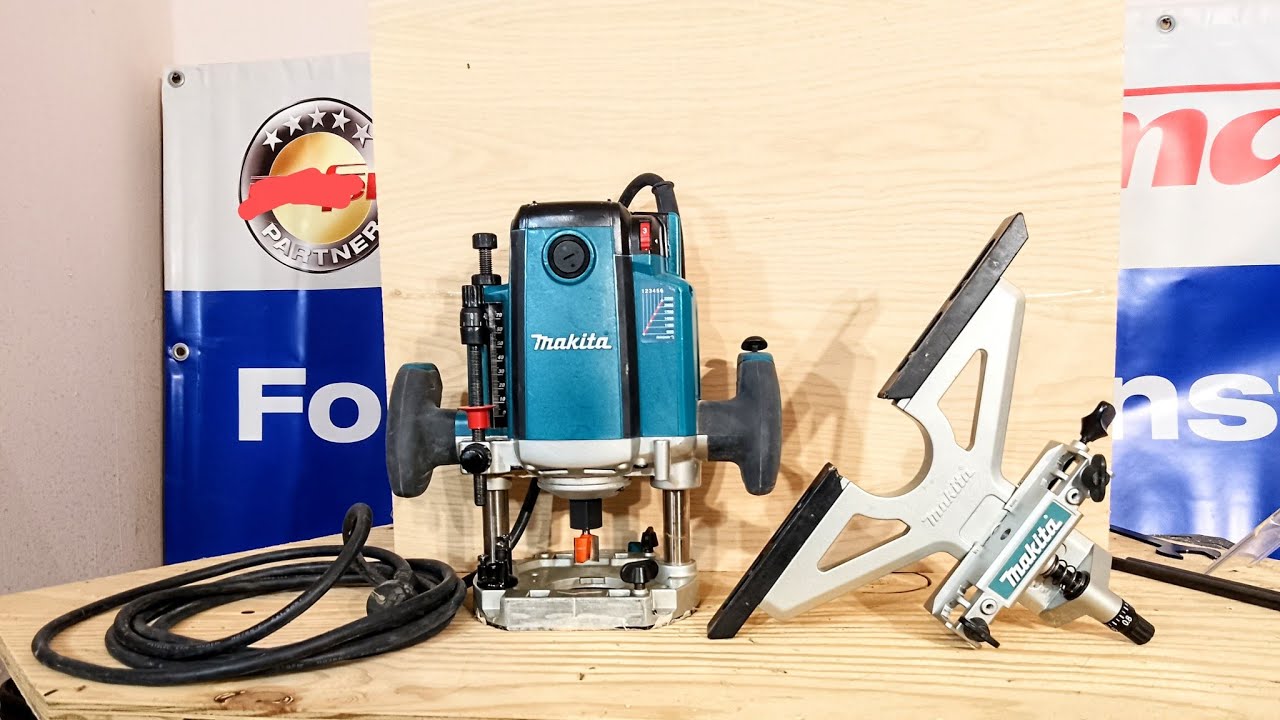 Makita RP 2300 FC, elettrofresatrice. 1ª parte: panoramica. - YouTube