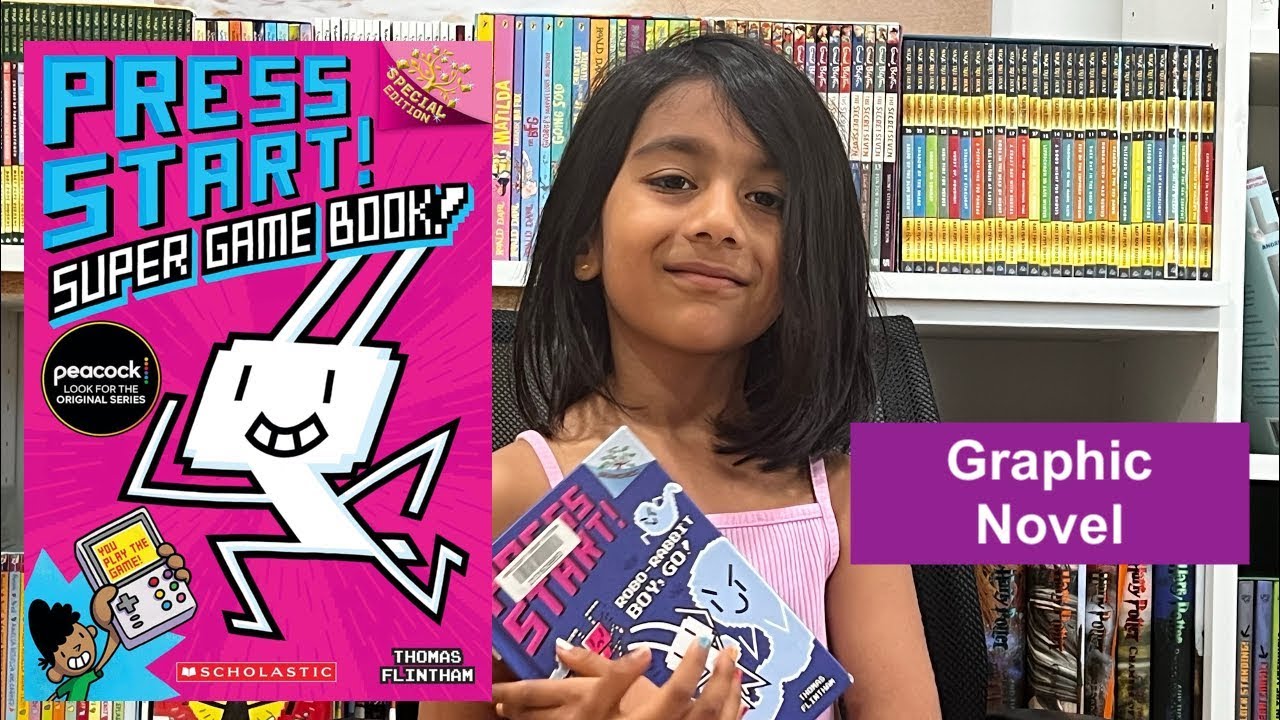 Akshara’s book review | Press Start! by Thomas Flintham - YouTube