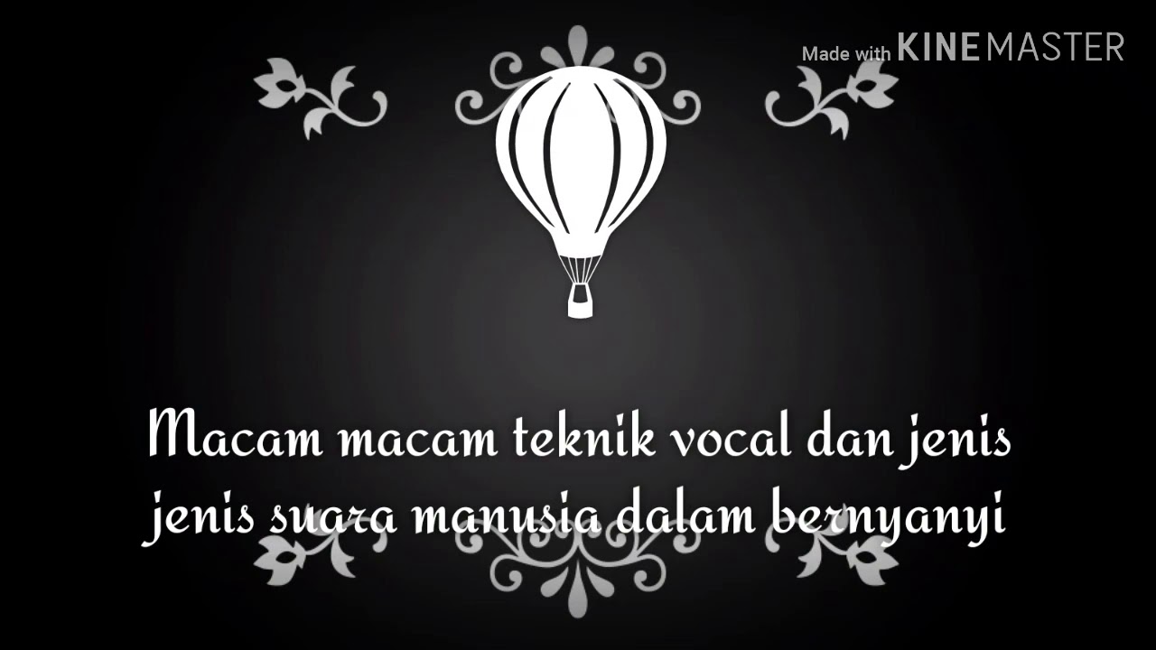 Macam-macam Teknik Vocal dan Jenis- Jenis Suara Manusia -Lia Aprilia ...