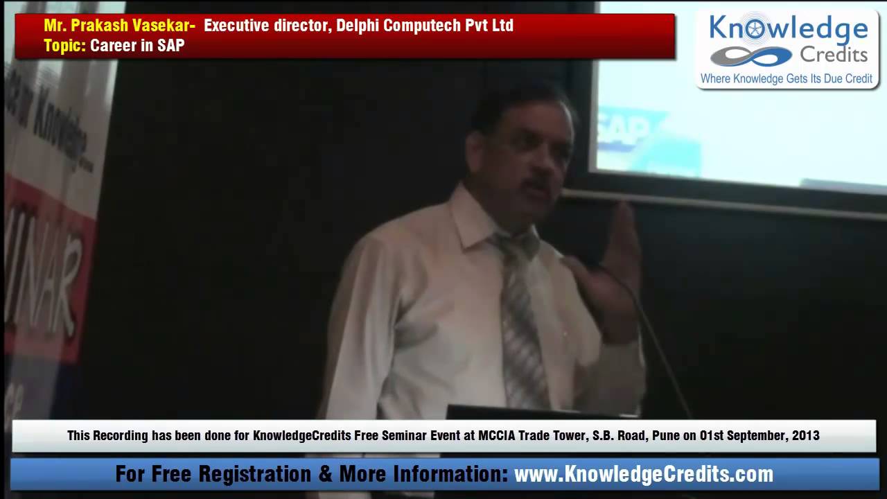 Prsentation by Mr Prakash Vasekar(Delphi Computech) KnowledgeCredits ...