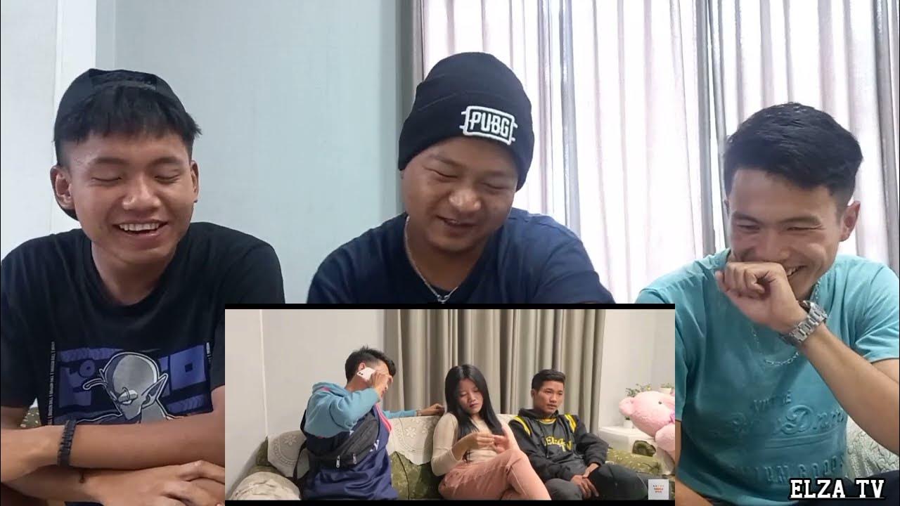 Youngfella ft Zaii Hauchhum &Elza Tv Val senior (Min phu lo) React ve mai mai 😅 - YouTube