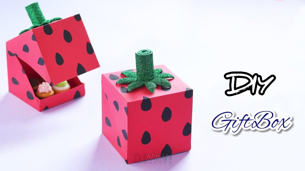DIY Cute Gift box ideas/Gift box ideas/Unique gift box idea/Paper gift ...
