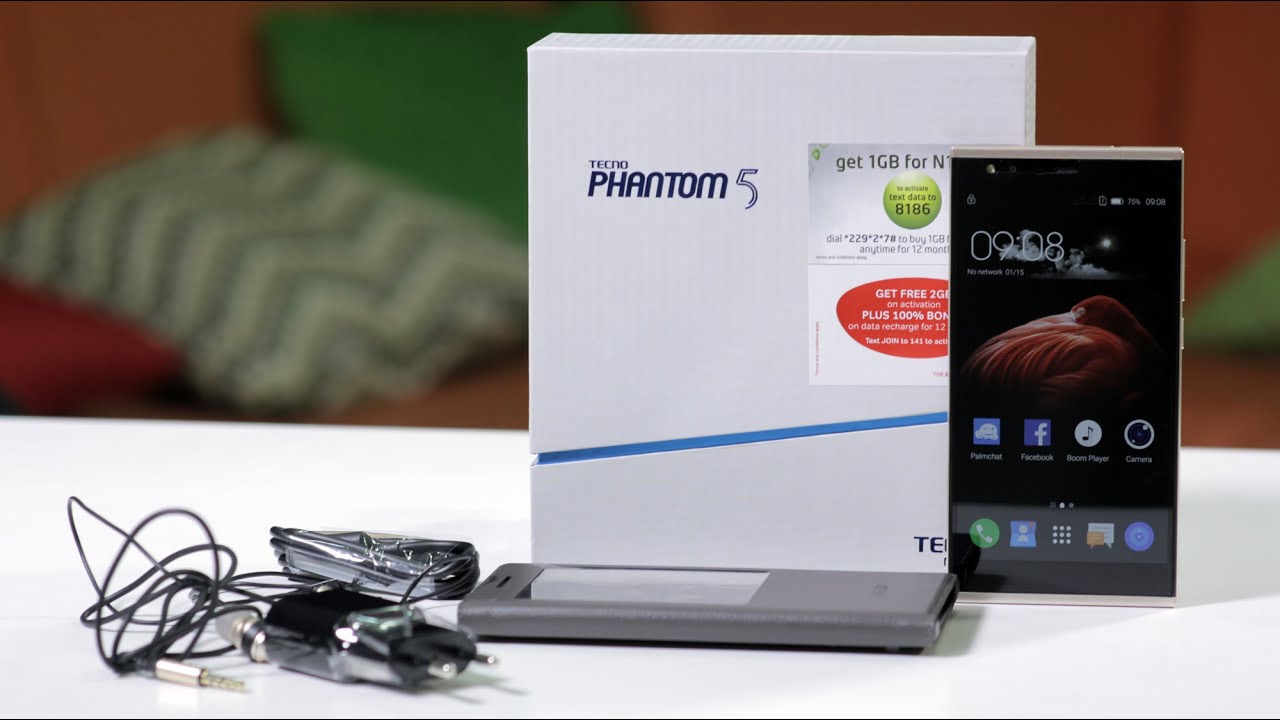 Tecno Phantom 5 Unboxing - YouTube