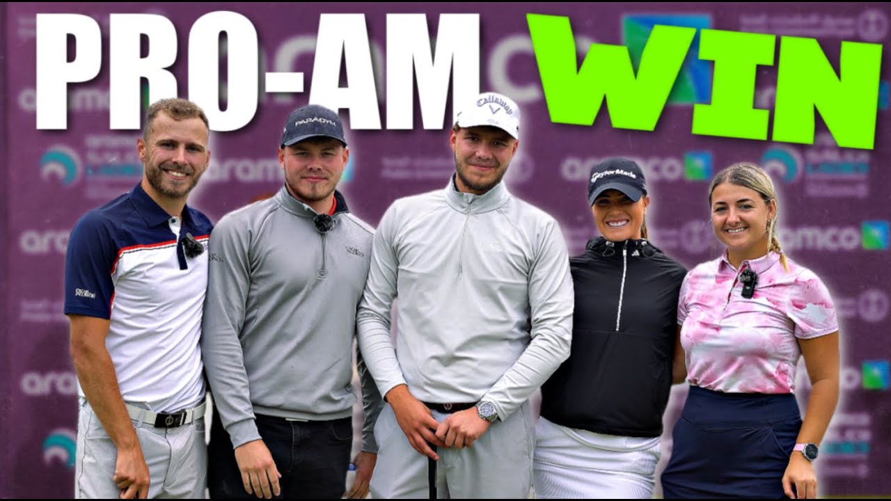 WE WON OUR FIRST GOLF PRO-AM!!! - YouTube