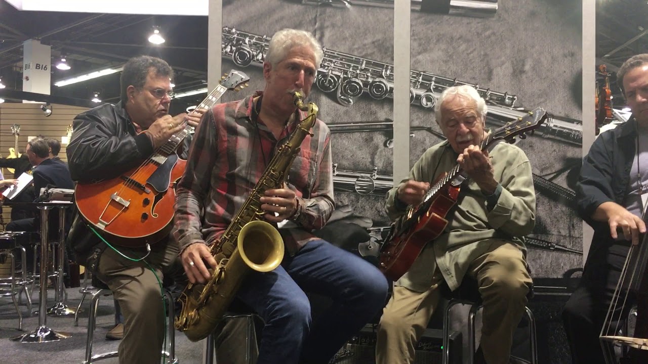 Bob Mintzer - F Blues - Winter NAMM 2018 - YouTube