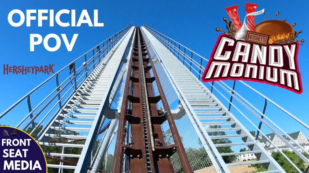 Hersheypark Candymonium Official POV - New B&M Hyper Coaster 2020 - YouTube