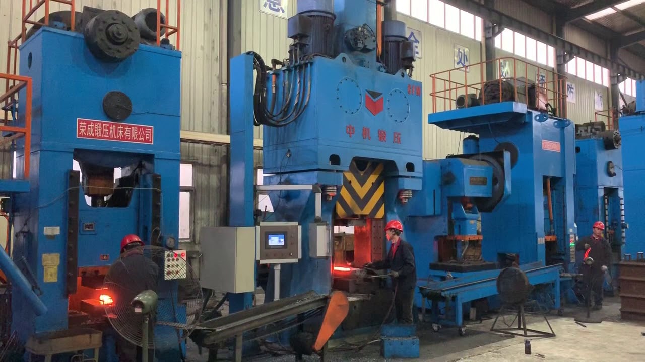 Rizhao Huayuan Rigging Co., Ltd. uses CNC full hydraulic die forging ...