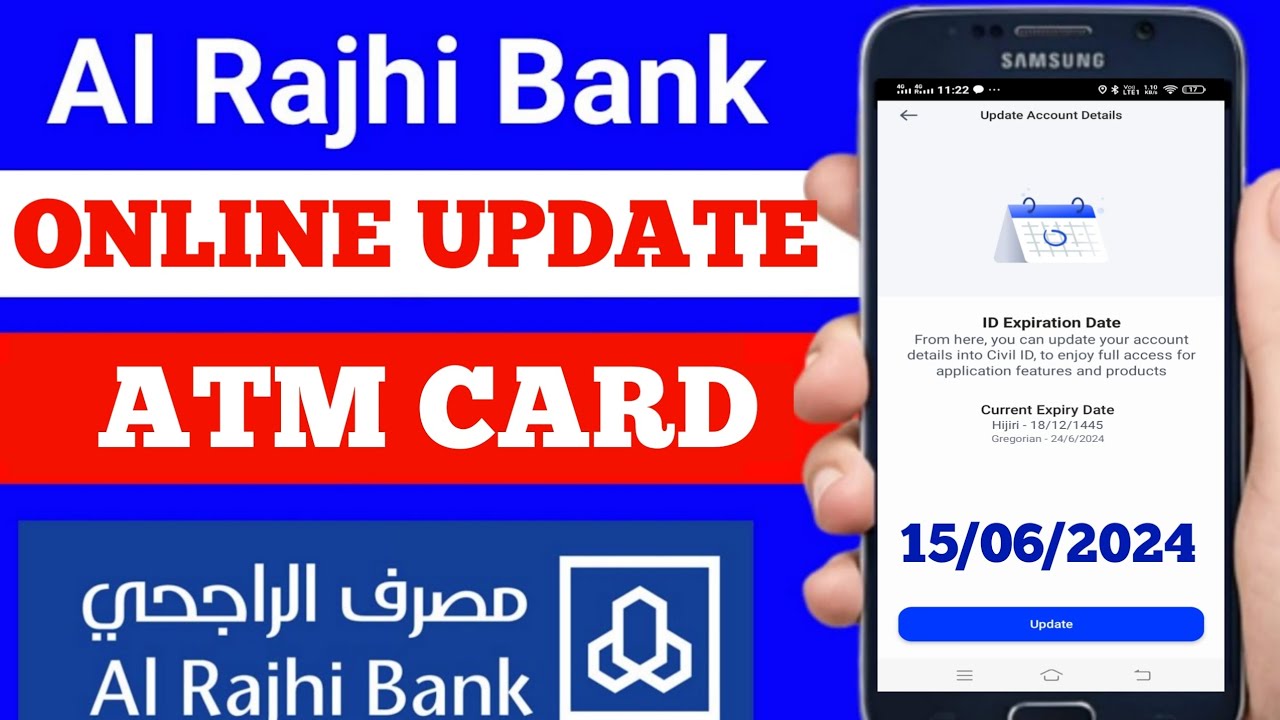 how can i renew my al rajhi atm card/al rajhi bank atm card update ...