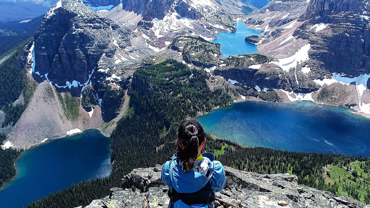 Pharaoh Peak via Redearth Creek + Egypt & Scarab Lakes - Banff, AB ...