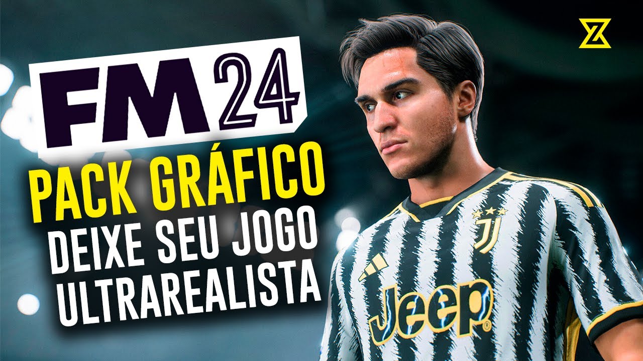 VOCÊ PRECISA TER ESSE MEGA PACK GRÁFICO NO SEU FOOTBALL MANAGER 2024 ...
