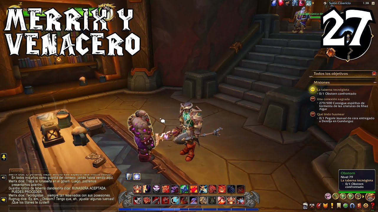 World of Warcraft The War Within español latino (27) - Merrix y ...