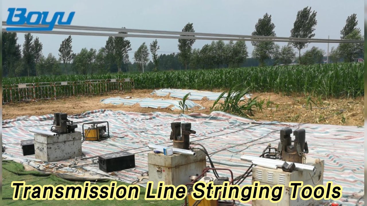 Ultra High Voltage Transmission Line Stringing Tools Hydraulic ...