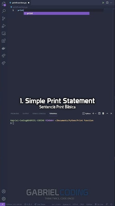 Ejemplos Función print() en Python | Python print() Function Examples ...