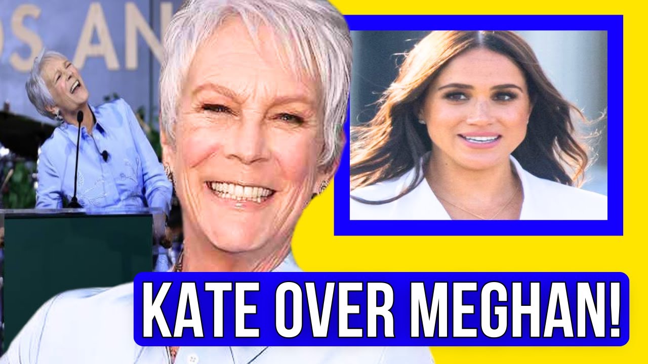 Meghan FUMES as Jamie Lee Curtis Honors Kate, Calls Out Duchess at 2024 ...