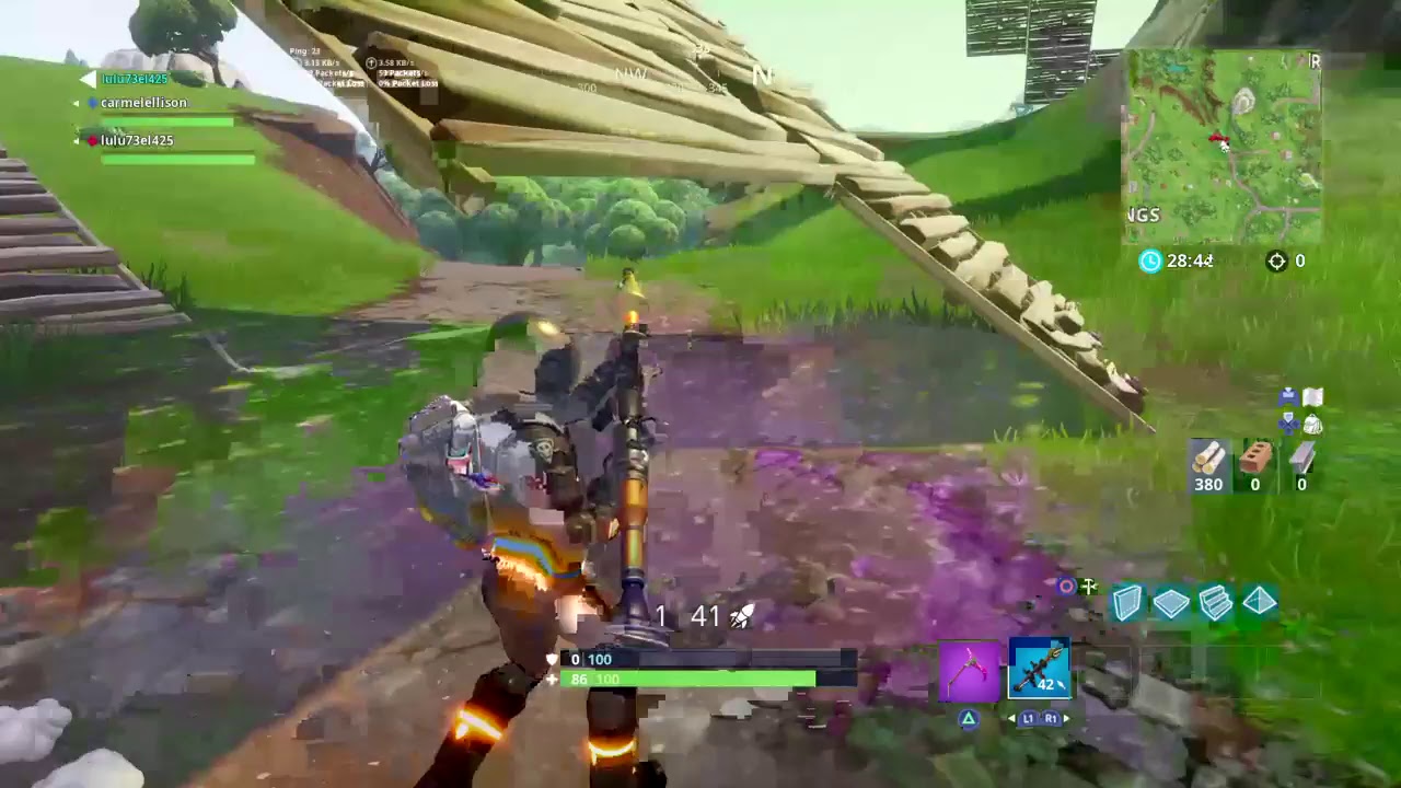 Fortnite rocket ride - YouTube