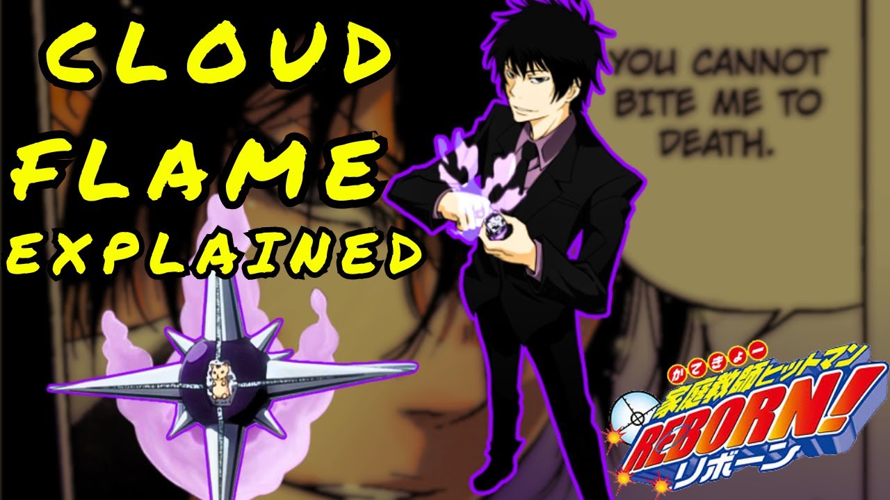 Cloud Flame Explained: the Supersize Me flame | #Hitman Reborn #anime ...