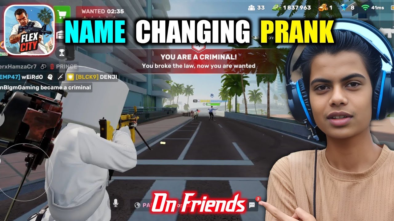 I Changed My Name To Prank My Friends 😂 Crazy Prank || Flex City ...