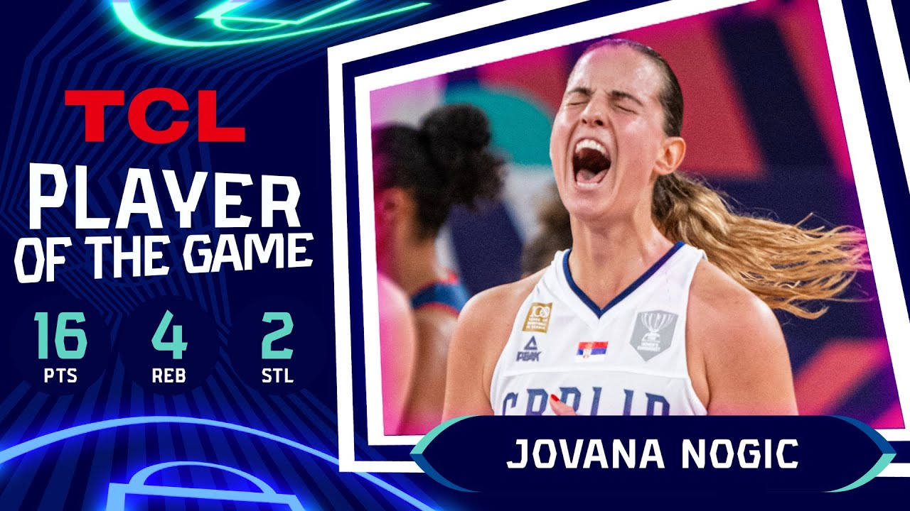 Jovana Nogic (16 PTS) | TCL Player Of The Game | SRB vs GBR | FIBA # ...