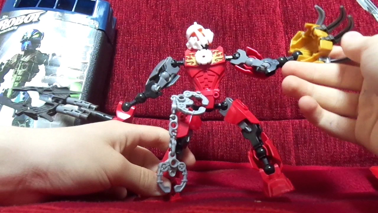 bootleg lego robots(bionicle and hero factory) - YouTube