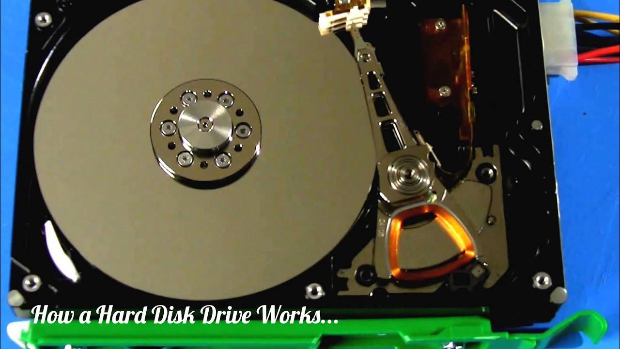 How a Hard Disk Drive Works... - YouTube