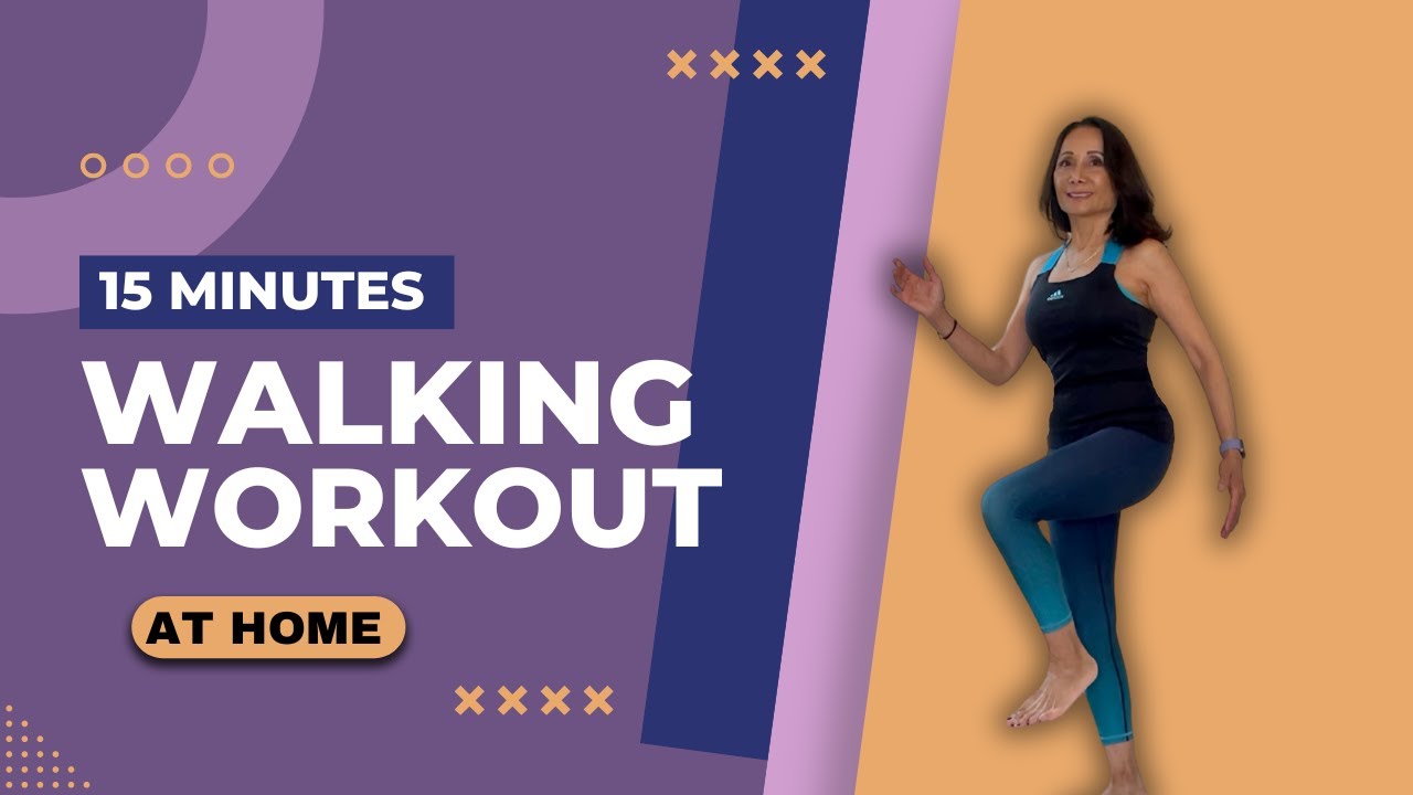 Stay Active Indoors / 15 Min Walking Workout #lowimpactworkouts # ...