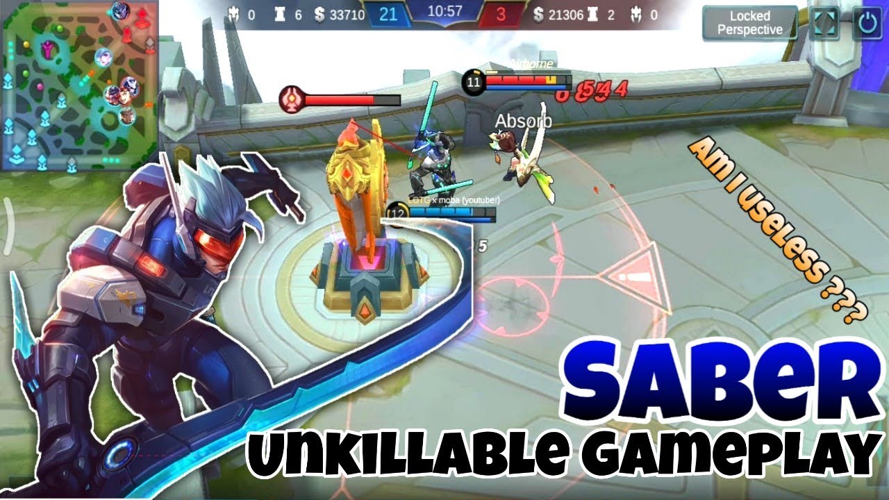 Saber Unbeatable 100% best Op build And Gameplay With Saber one shot ...