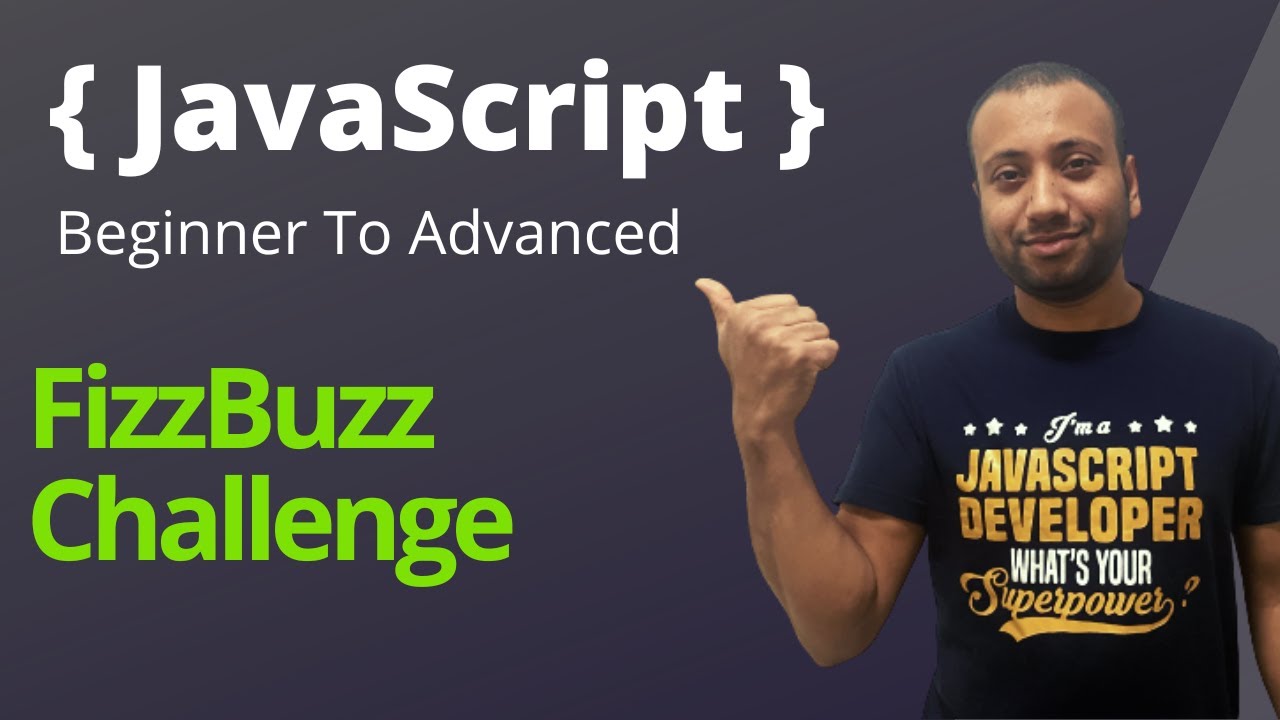 javascript bangla tutorial 30 : Fizzbuzz challenge - YouTube
