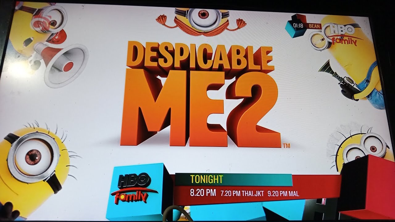 Despicable me 2 HBO FAMILY PROMO (No vocal) - YouTube