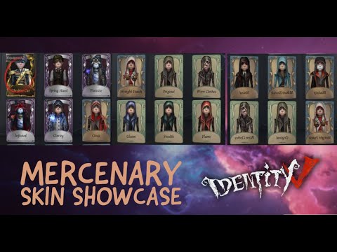 Identity V - Mercenary Skin Showcase ( Reupload ) - YouTube