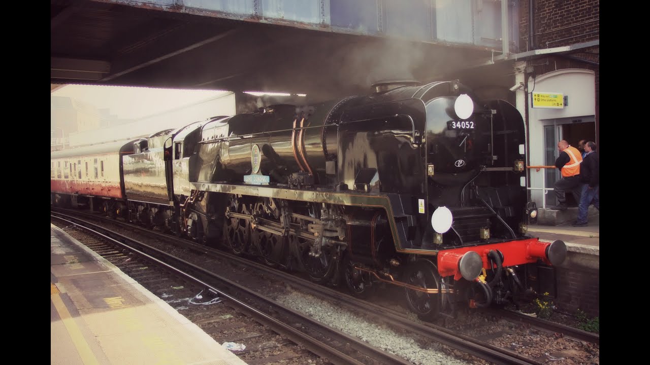 34052 'Lord Dowding' - "The Eagles Express" - 15/05/2016 - YouTube