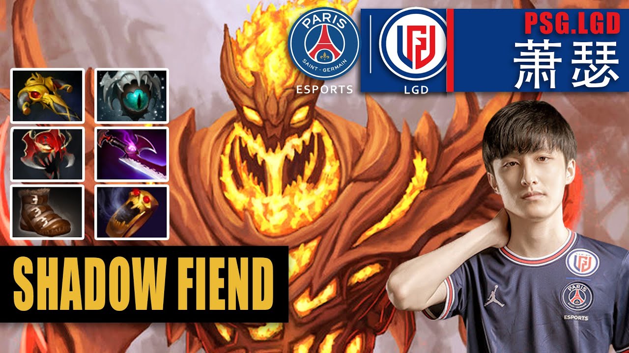 Shadow Fiend Safelane | PSG.LGD.Ame | AME BROKEN UNEXPECTED META CARRY ...