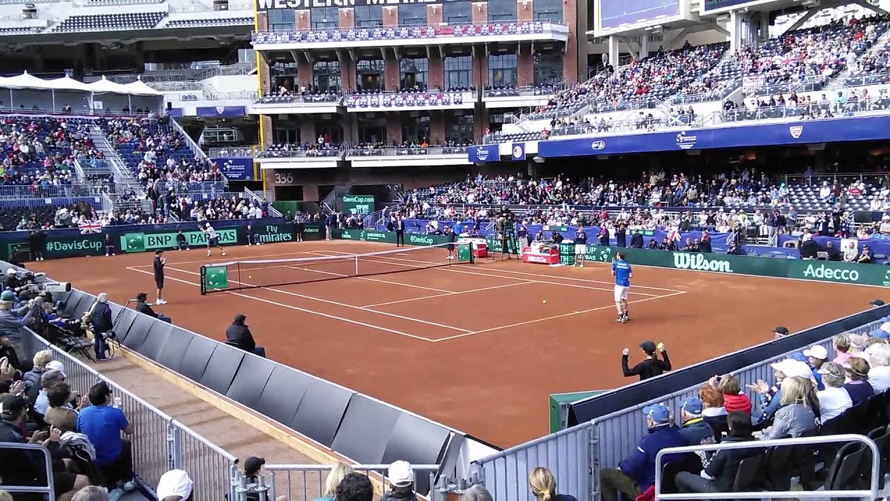 Davis Cup 2014: Andy Murray and Sam Querrey intro - YouTube