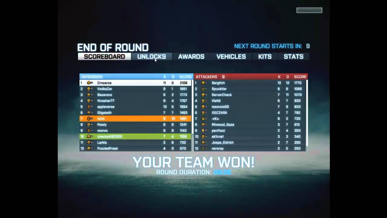 Battlefield 3 End of Round Winning Music / Victory Theme / Sound (Beta ...