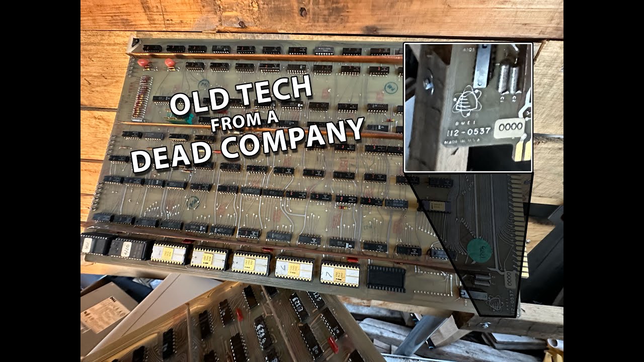 eWaste Teardown: 70s/80s Hidden Surprise in Bankrupt Company's Monitor ...