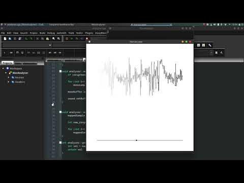 Audio Visualizer SFML [c++] - YouTube