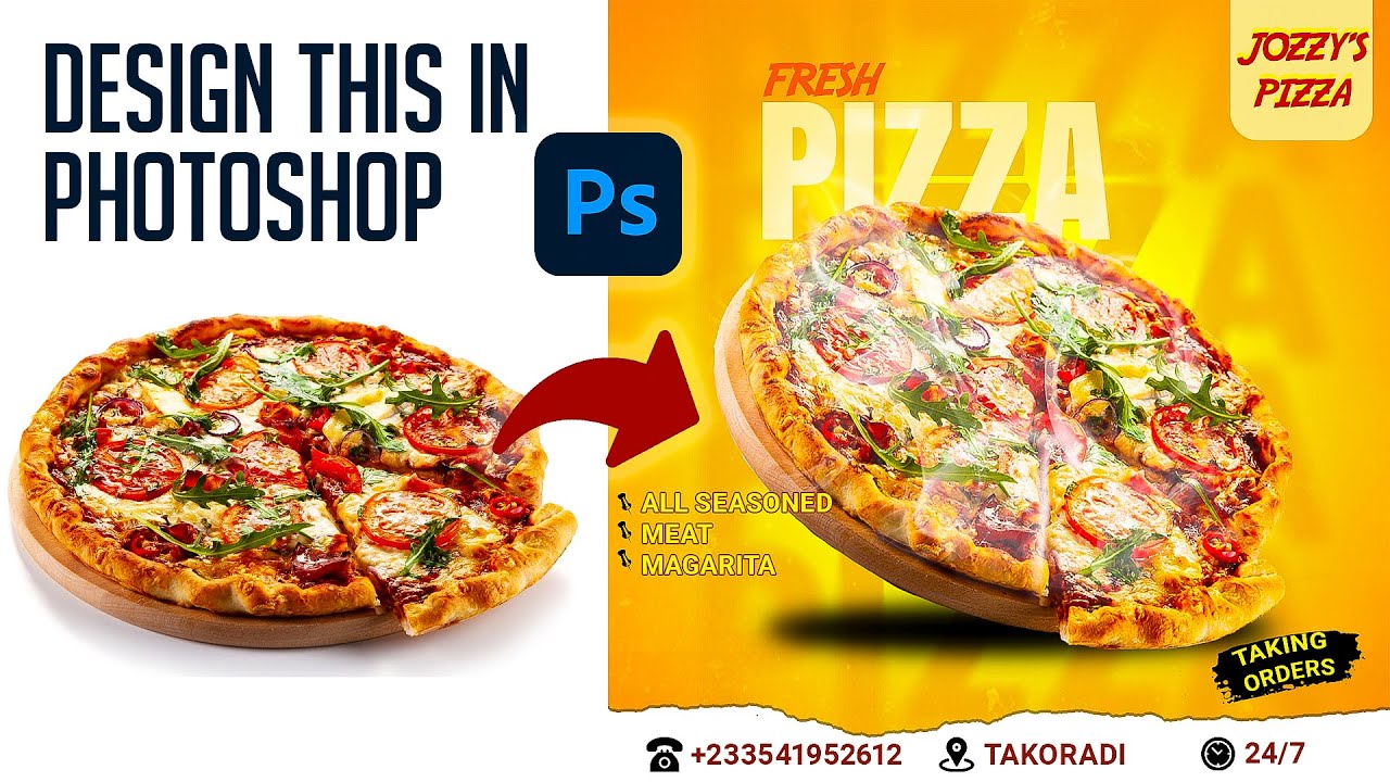 Design Mouthwatering Pizza Flyers in Photoshop (Pro Tips Included ...