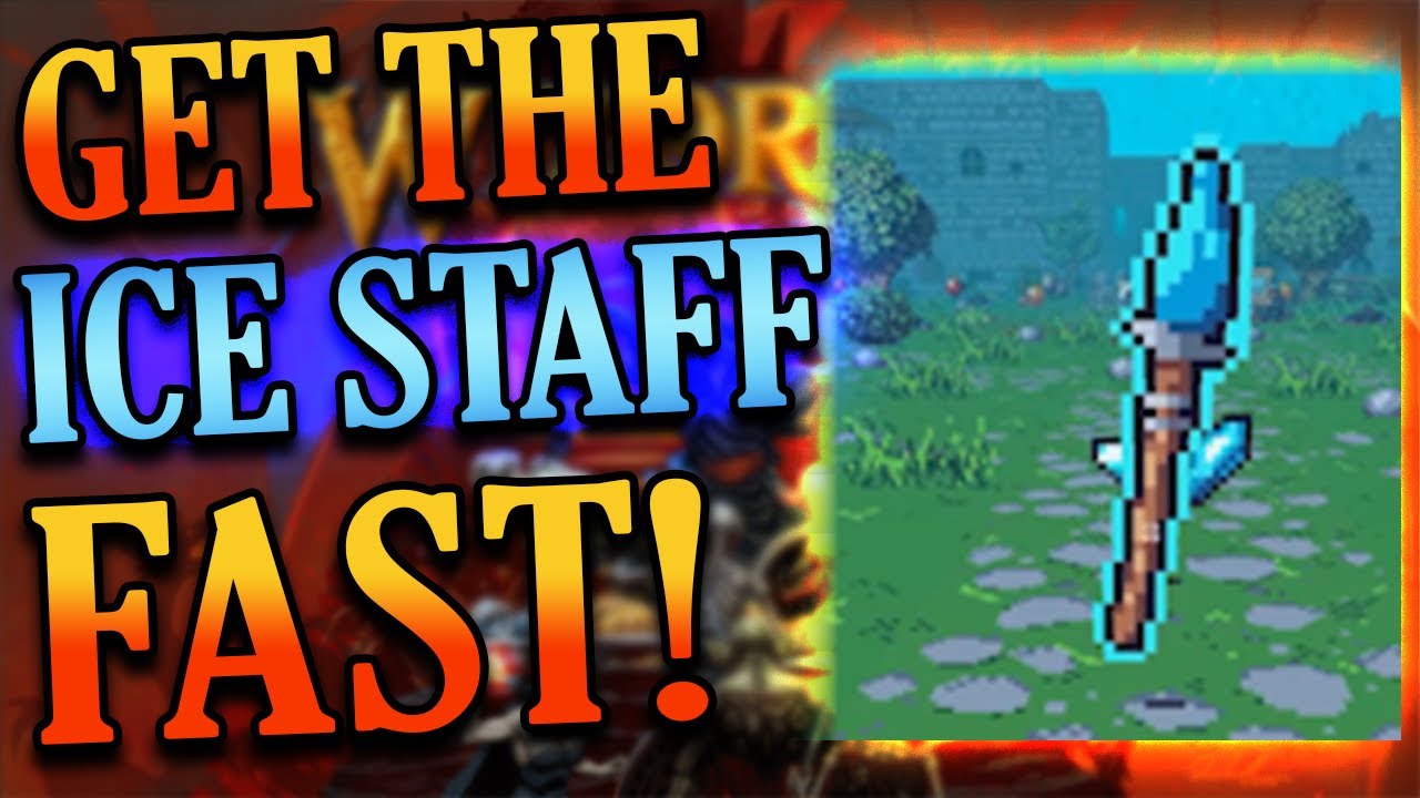 Wizordum - How to Get Ice Staff FAST AND EASY - YouTube