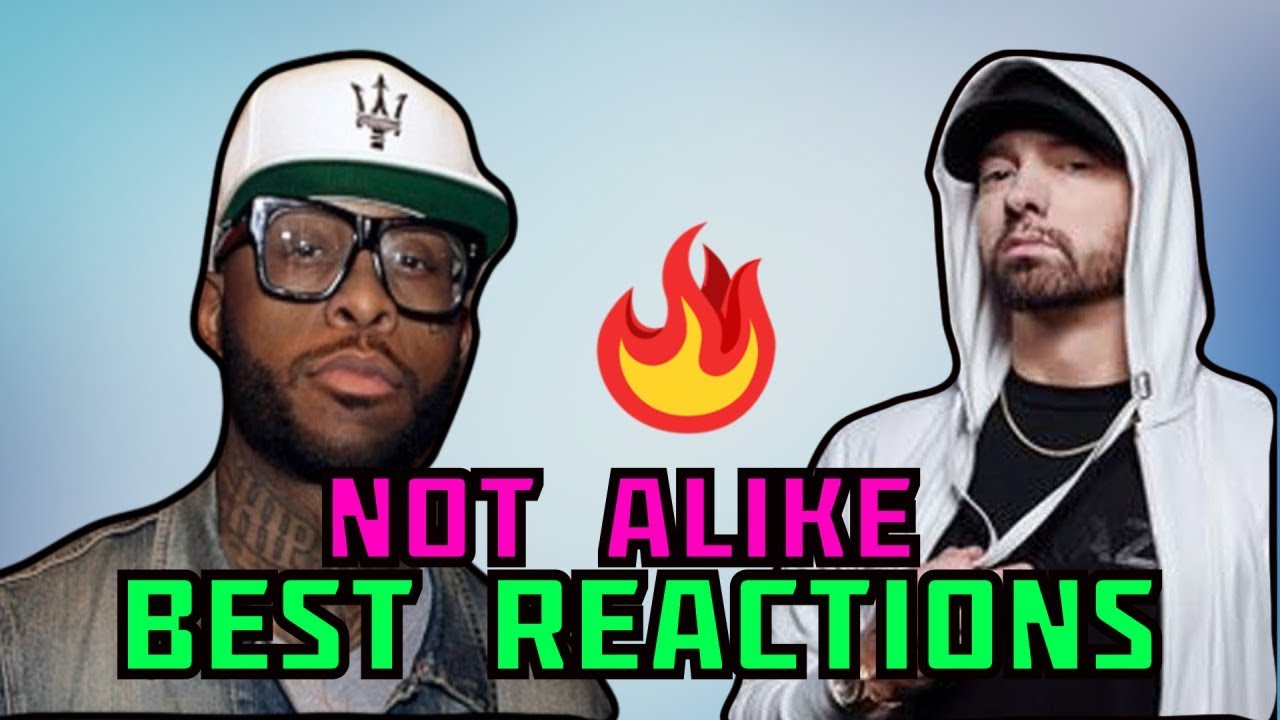 Eminem - Not Alike ft. Royce Da 5'9" | BEST REACTIONS - YouTube