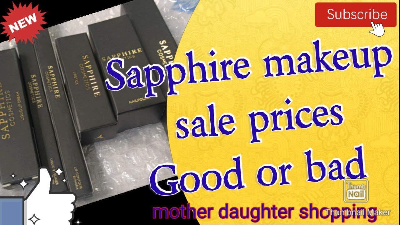 Sapphire cosmetics|Sale prices|Lipsticks review|worth your money or not ...