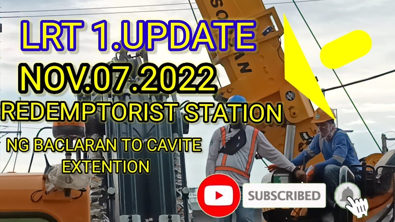 LRT 1. REDEMPTORIST STATION. ,BACLARAN TO CAVITE EXTENSION - YouTube