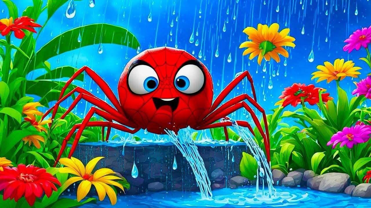 Itsy Bitsy Spider - Classic Nursery Rhyme for Kids - YouTube