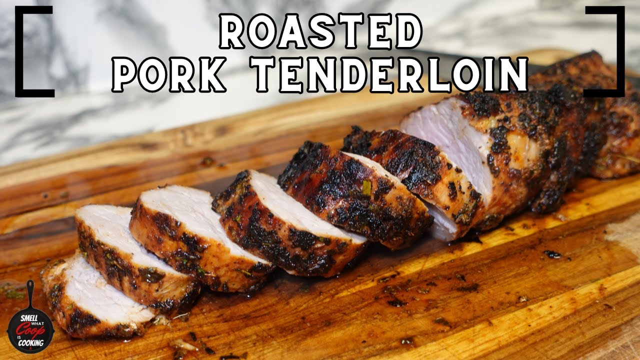 SUPER Fire Roasted Pork Tenderloin - YouTube