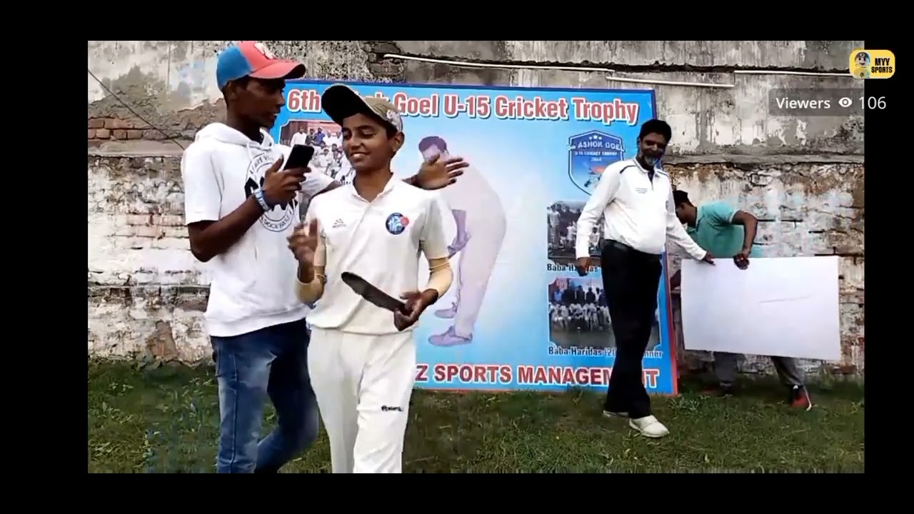 6TH ASHOK GOEL U-15 CRICKET TROPHY - YouTube