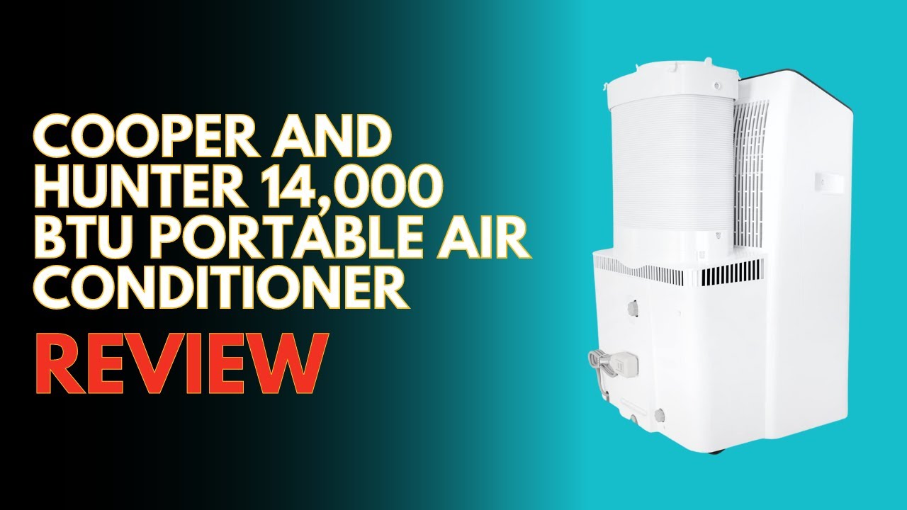 Cooper and Hunter 14,000 BTU Portable Air Conditioner Review - YouTube