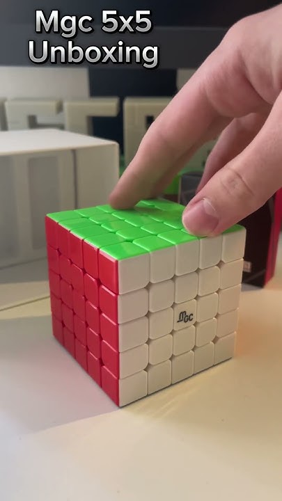 YJ Mgc 5x5 Unboxing! #cubing #cube #rubik #rubikscube #unboxing #shorts - YouTube