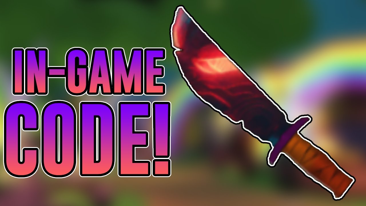 HOW TO GET THE RED KNIFE IN SURVIVE THE KILLER | ROBLOX - YouTube