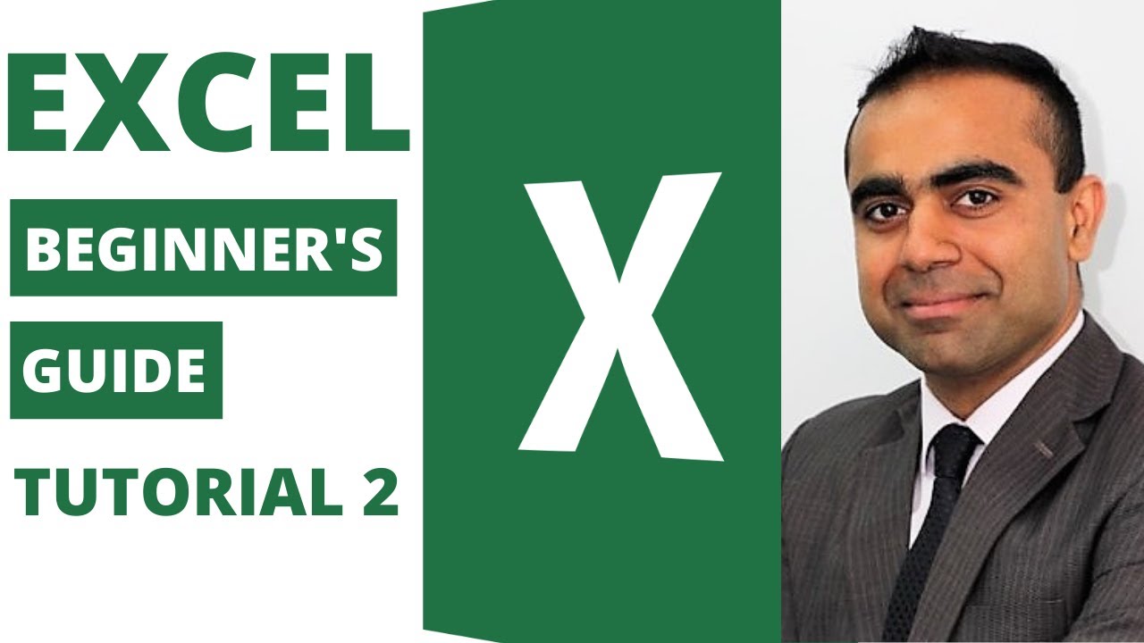 Basic Excel Tutorial 2 Step By Step Beginners Course YouTube Basic Excel Tutorial 2 Step By Step Beginners Course YouTube