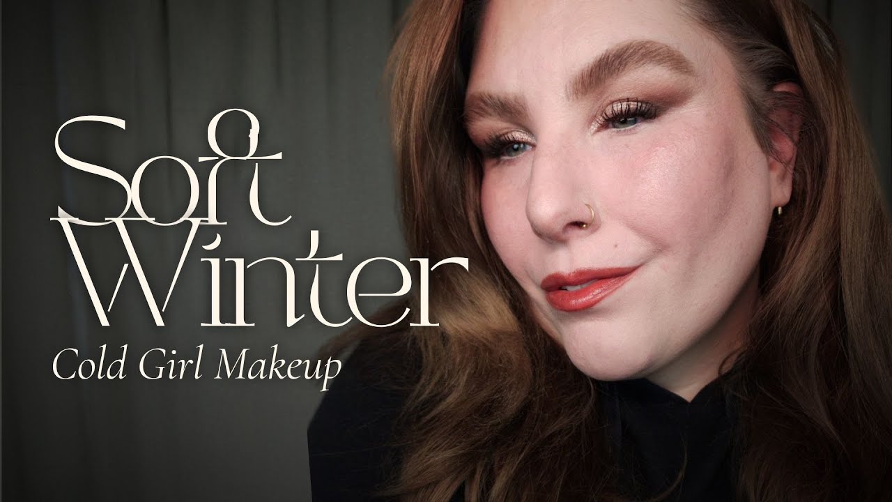 Soft WInter. Cold Girl Makeup Tutorial. - YouTube