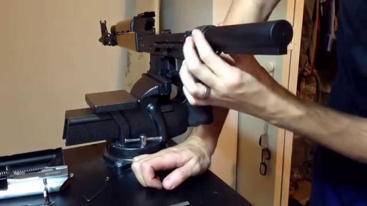 Yugo N-Pap stock adapter by Canis Design Group - YouTube